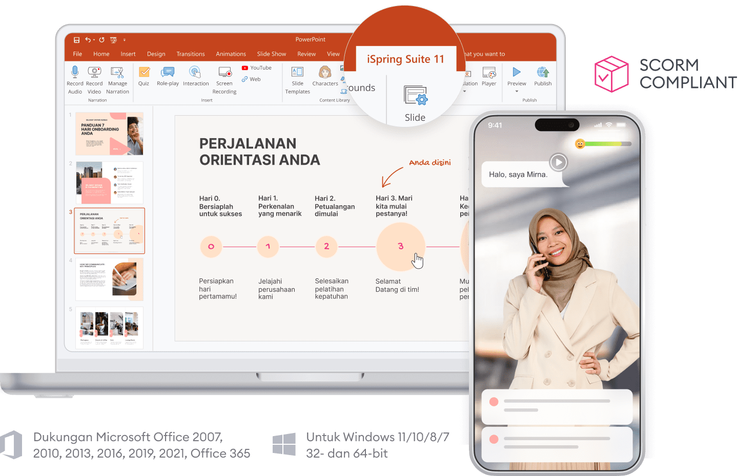 Tools Authoring terbaik untuk membuat kursus pada PowerPoint | iSpring Suite